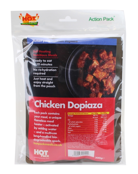 Self Heating Food|Self Heating Meal Kit Chicken Potato Dopiaza Curry